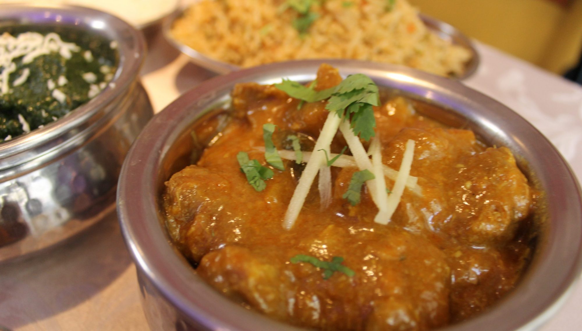Menús - Indian Catering